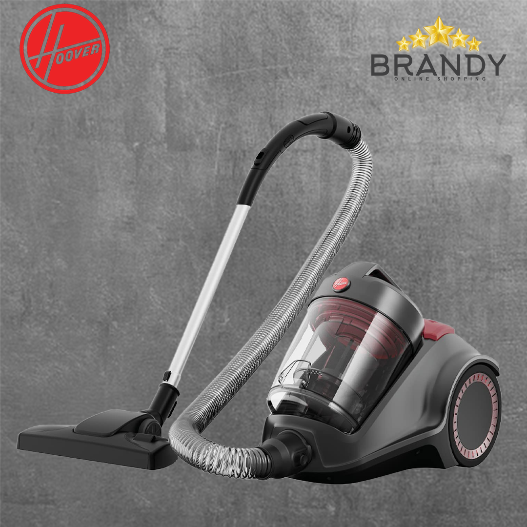 Hoover Power 6 CDCY-P6ME Bagless Canister Vacuum 2200W 3L Grey/Red